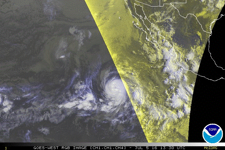 “Blas” ya es huracán categoría 3; se aleja de México | Luz Noticias