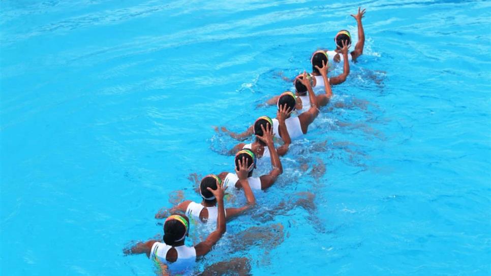 Selección mexicana de nado sincronizado gana su tercer oro en JCC | Luz Noticias