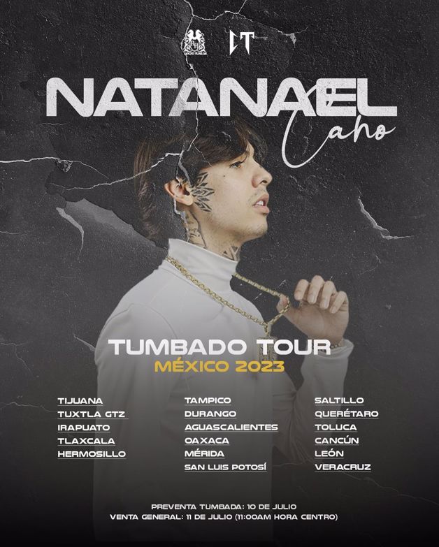 Natanael Cano presenta su gira «Tumbado Tour 2023» | Luz Noticias