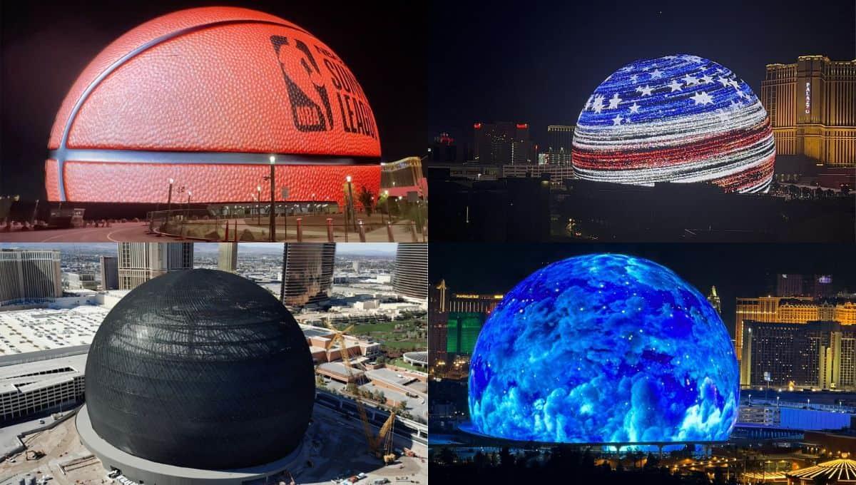 La pantalla esférica más grande del mundo que también es un edificio en Las Vegas | Luz Noticias