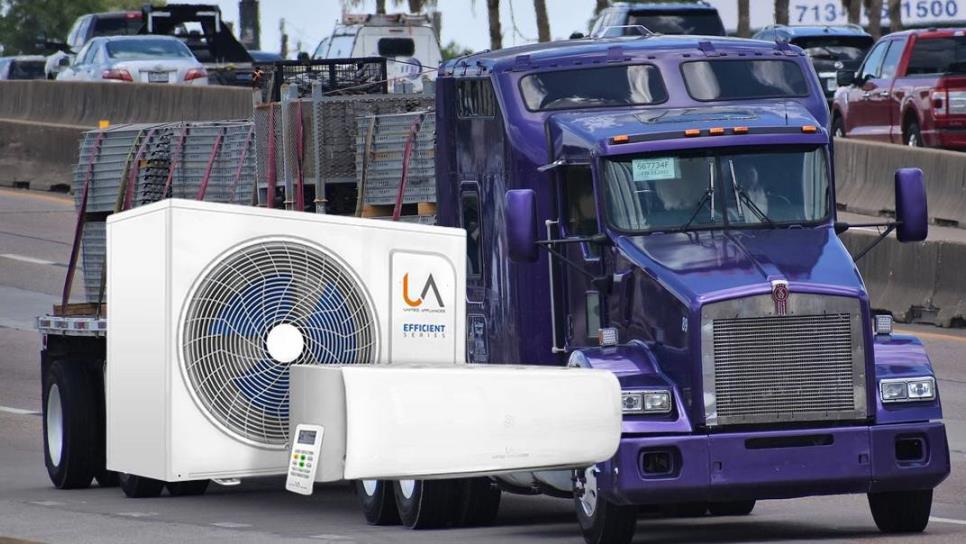 Chofer instala «minisplit» en su trailer de carga y se vuelve viral ...