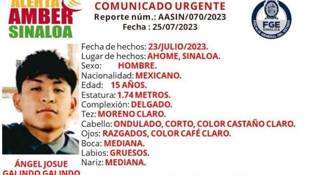 Buscan a Ángel Josué, desapareció en Los Mochis | Luz Noticias