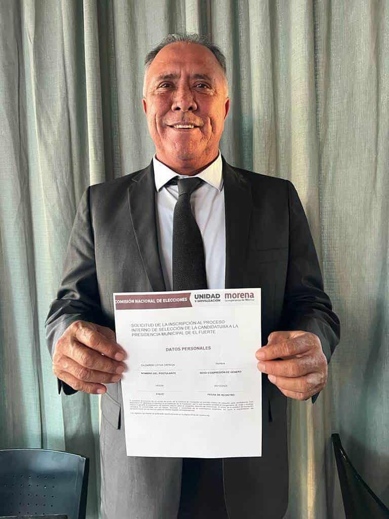 Gildardo Leyva se registra por la reelección de El Fuerte | Luz Noticias