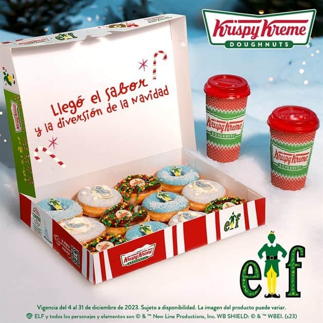 Donas Krispy Kreme celebrará la Navidad con esta promoción en sus deliciosas donas | Luz Noticias