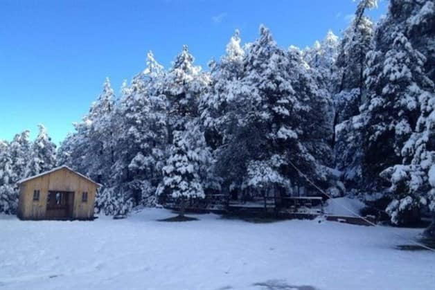 Surutato se pinta de blanco este Año Nuevo; conoce las cabañas ...