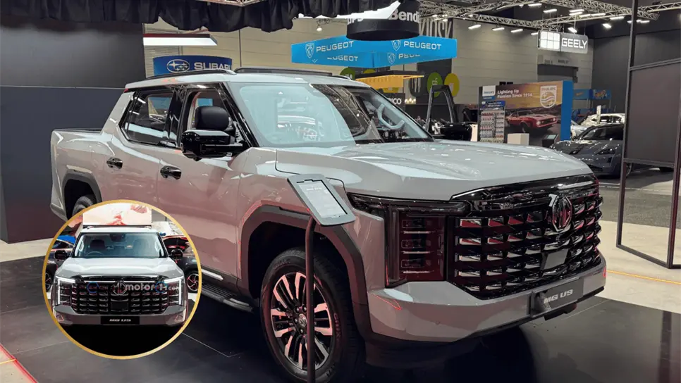 Así es la MG U9 2025, la pick up 4x4 diésel que busca competir contra la Toyota Hilux | Luz Noticias