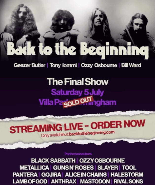 "Back To The Beginning: Ozzy's Final Bow", el último concierto de Ozzy Osbourne llegará a los ...