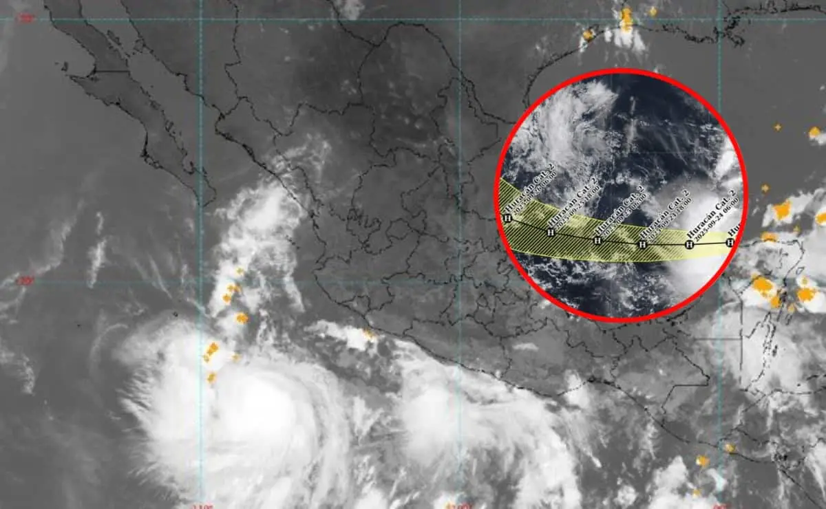 “Narda” ya es huracán y sigue fortaleciéndose en el Pacífico ¿En qué estados provocará lluvias ...