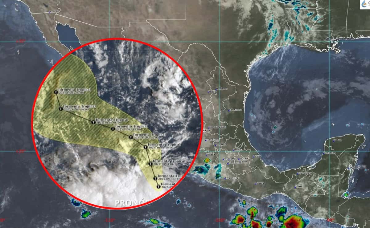 La Tormenta Tropical “Octave” se forma en el Pacifico mexicano ¿Cuál es su trayectoria? | Luz ...