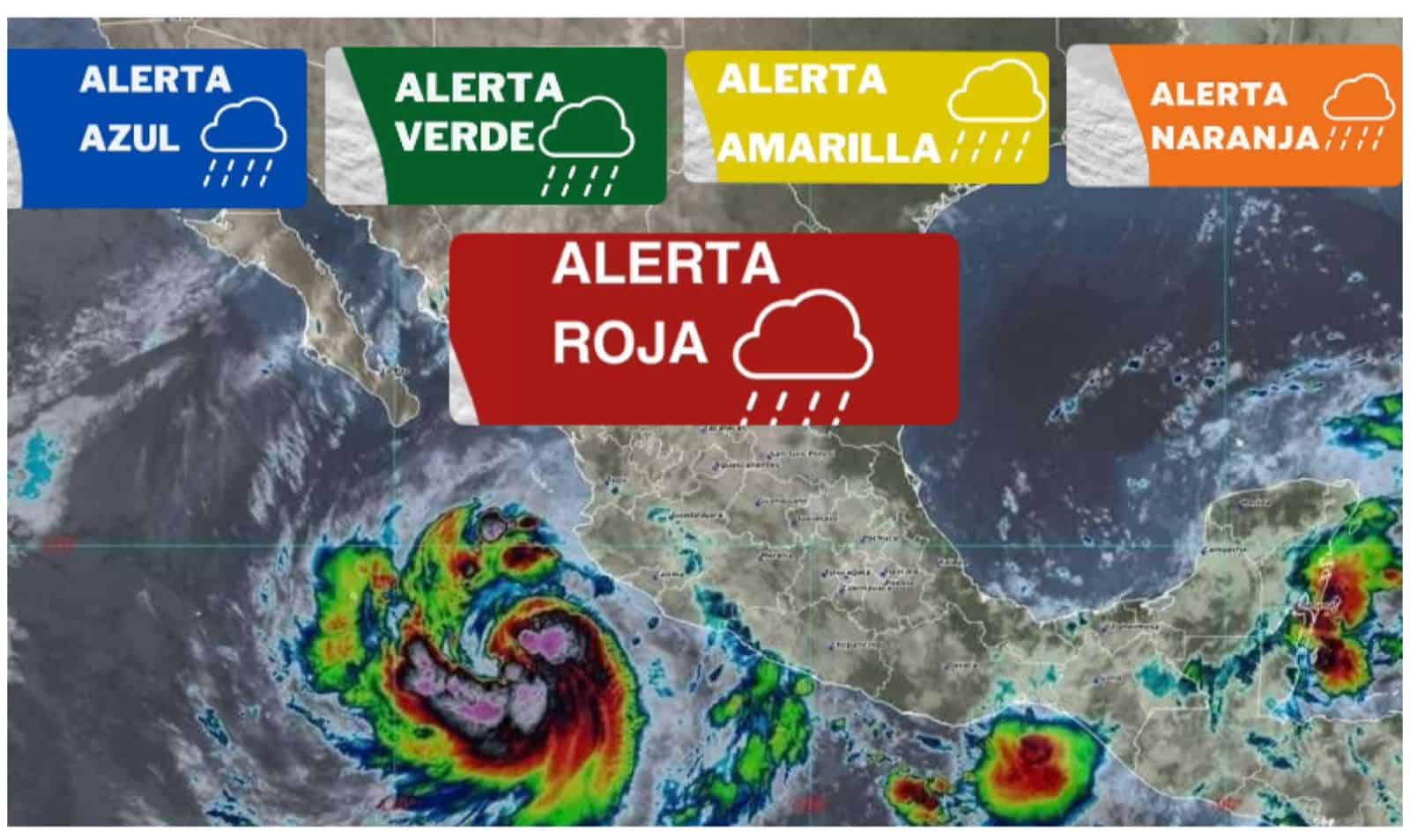 ¿Sabes qué significan los colores de alerta cuando se aproxima un ciclón? Aquí te lo explicamos ...