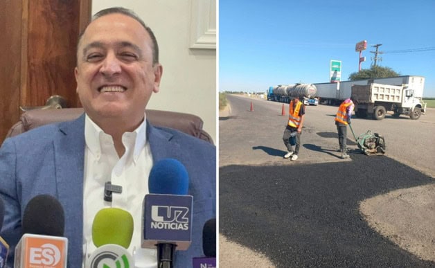 Arranca bacheo en Centenario y Lateral 18 en Los Mochis; gestionan ...