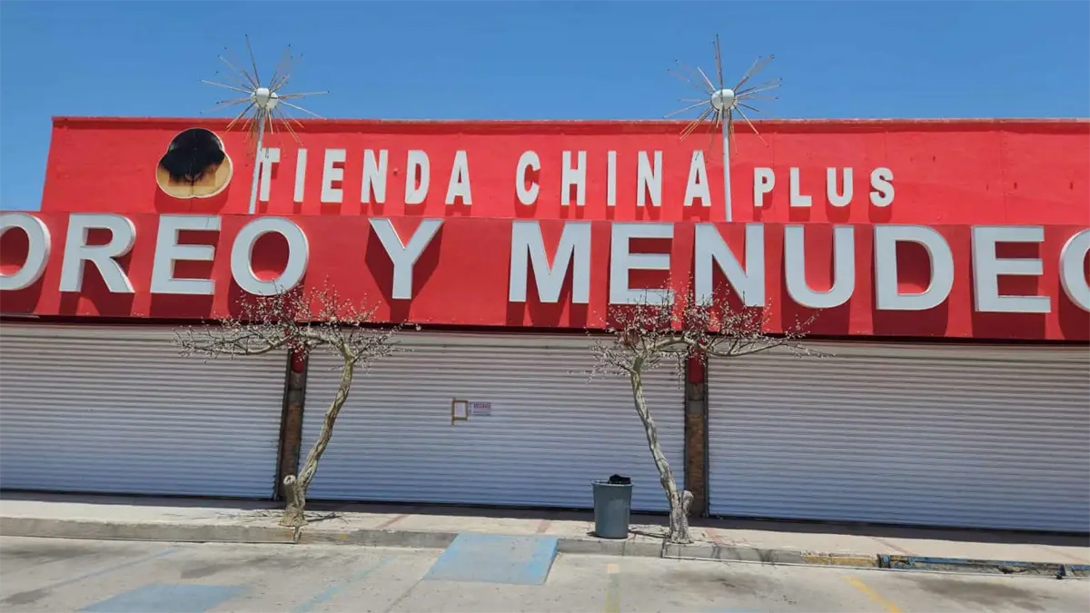 Catean y aseguran segunda tienda china en Los Mochis por investigación ...